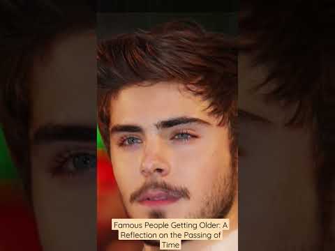 Famous People Getting Older: A Reflection on the Passing of Time - 55 ...