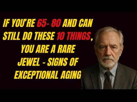 If You’re 65 80 and Can Still Do These 10 Things, You Are a Rare Jewel ...