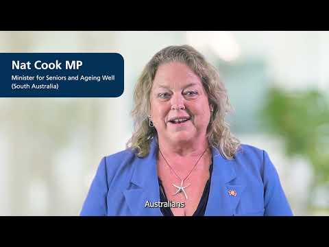 Hon Nat Cook MP Minister for Seniors and Ageing Well - 55 to life